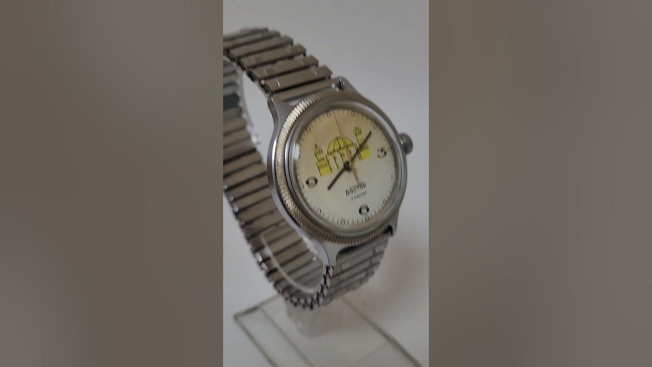 Russian Watch Boctok Vostok 17 jewels Vintage Vtg - YouTube