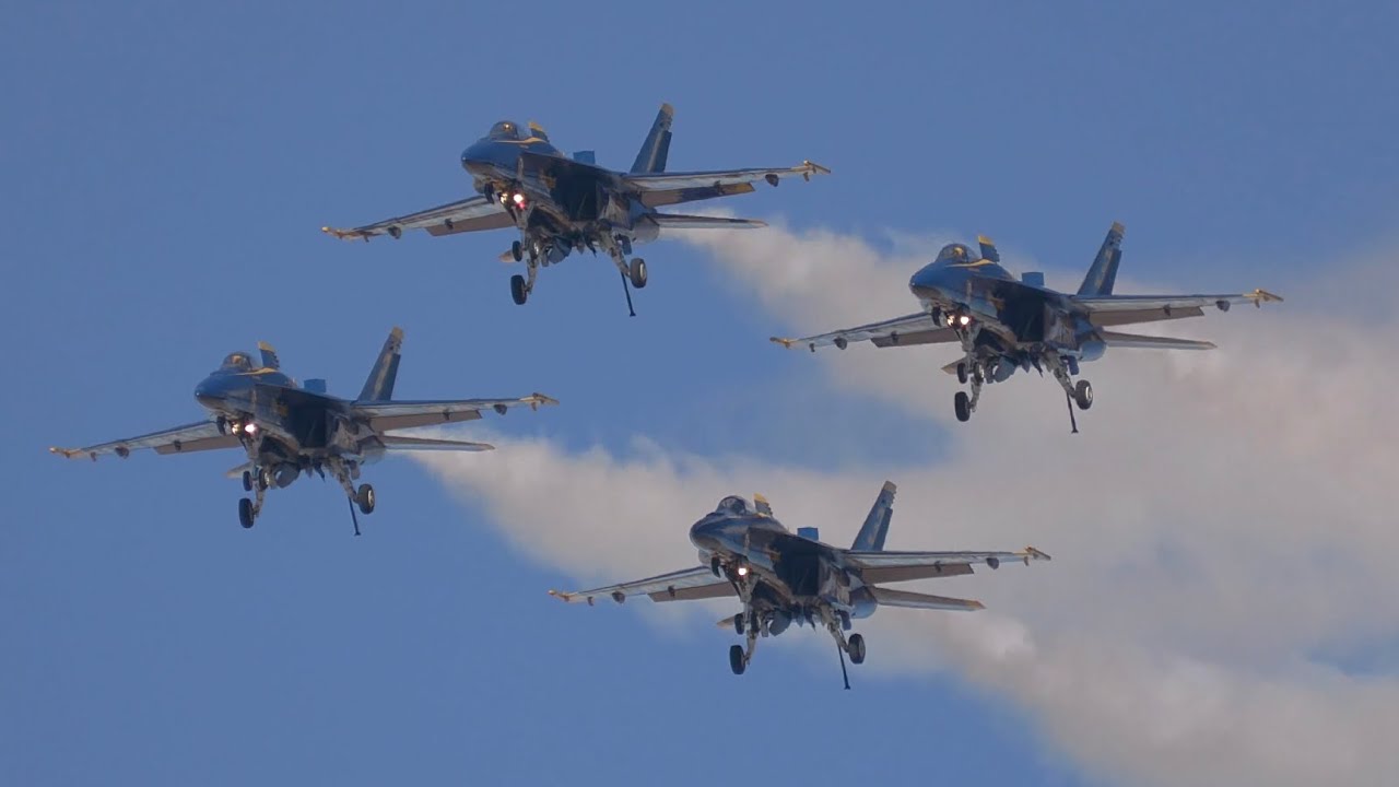 Blue Angels El Centro Morning Practice 2/22/25 - YouTube