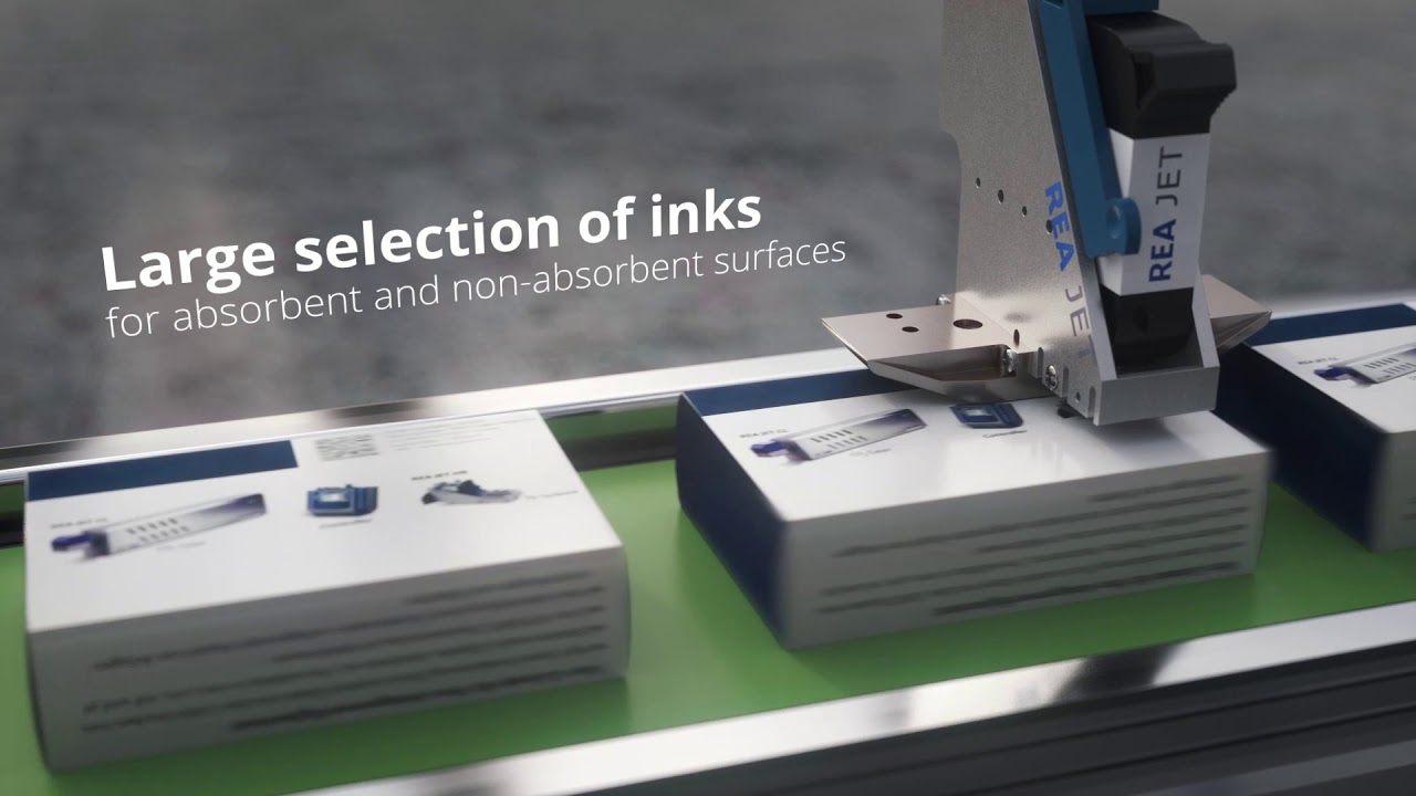 REA JET - Large Selection Of Inks - YouTube