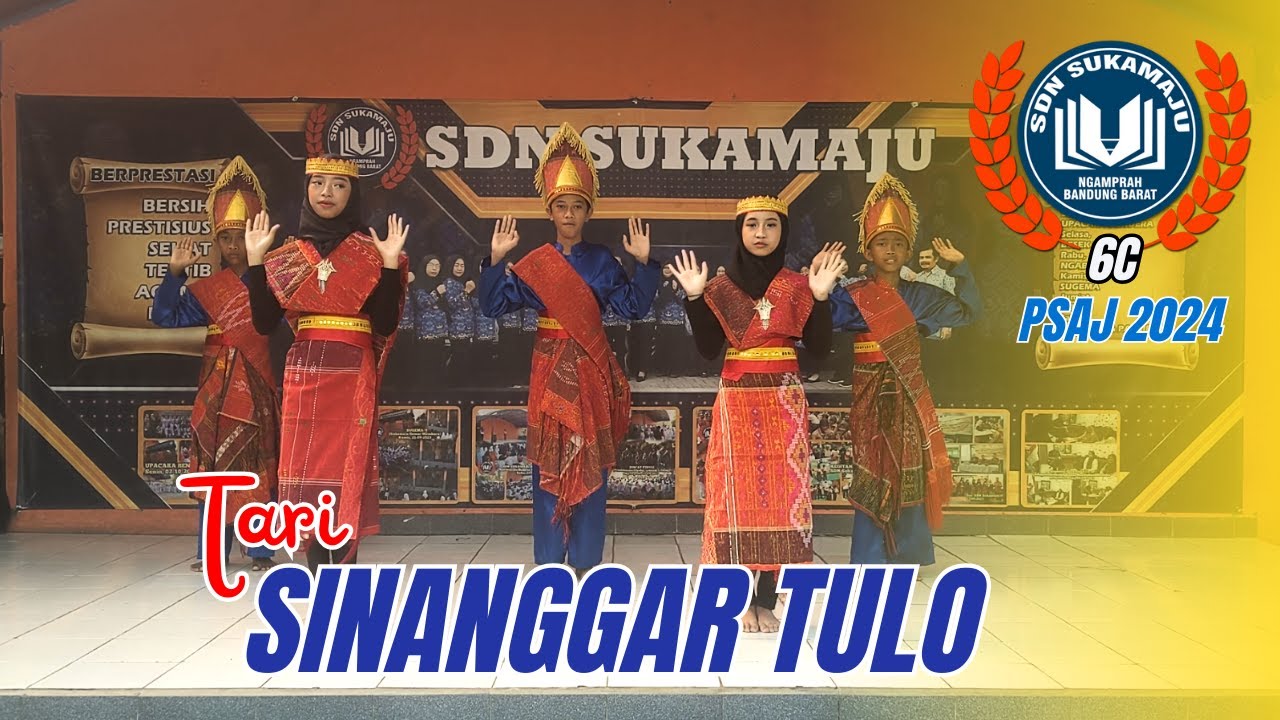 TARI "SINANGGAR TULO" | PRAKTEK MENARI KELAS 6 SDN SUKAMAJU | PSAJ 2024 ...
