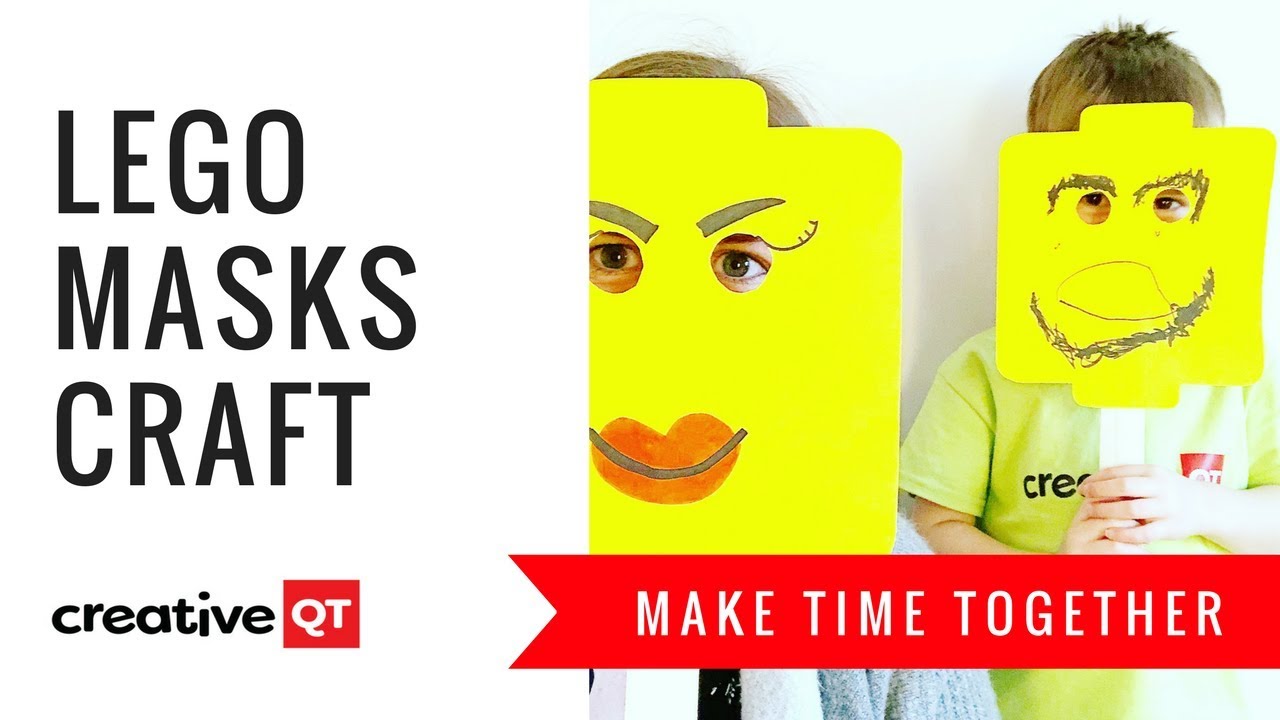 LEGO Masks Craft - YouTube