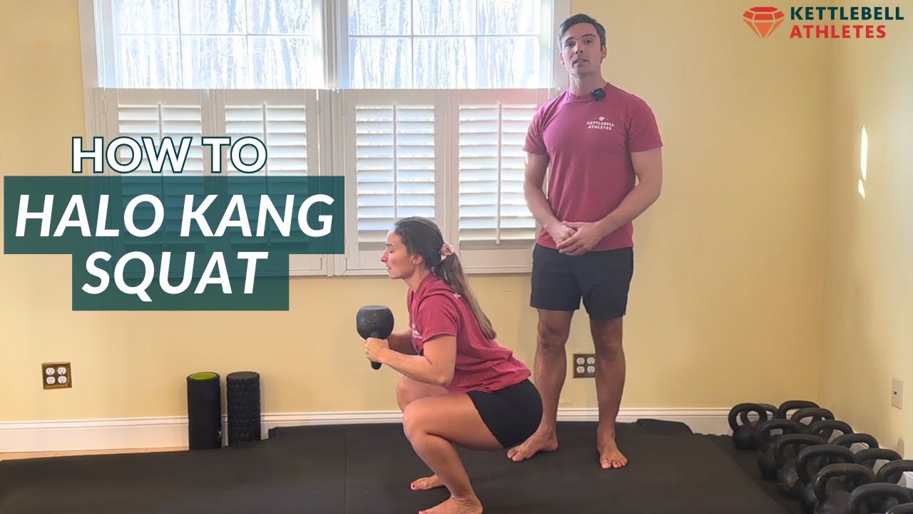 Halo Kang Squat | Full Body | Kettlebell Athletes - YouTube