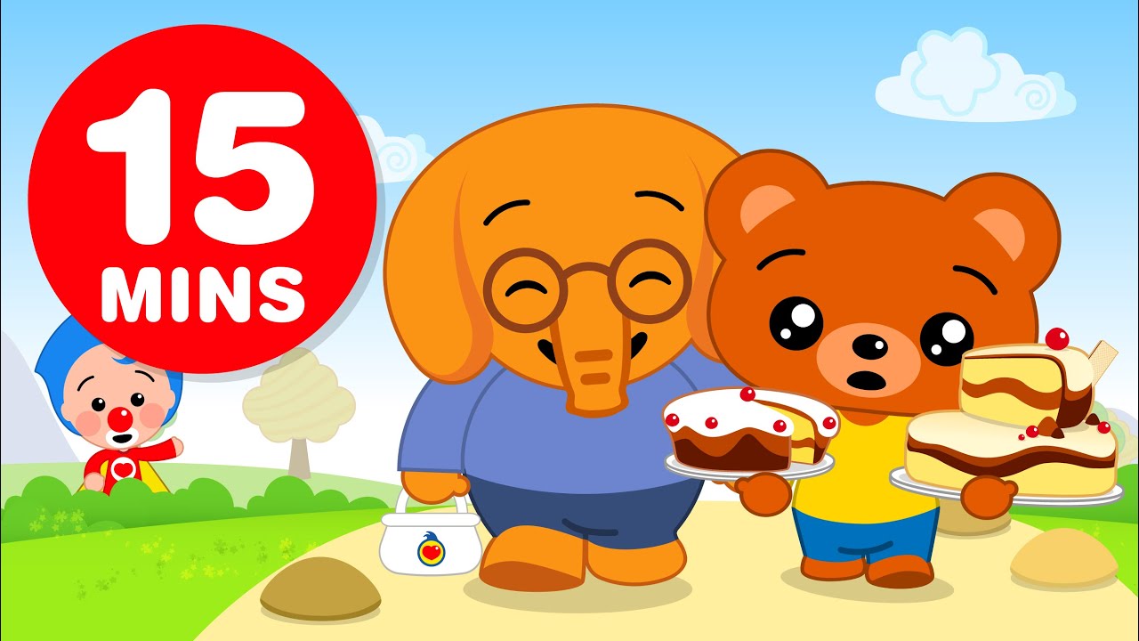 🐥 Plim Plim ♫ CARTOONS for Kids ♫ Full Episodes ♫ Picnic Day (12+ Min ...