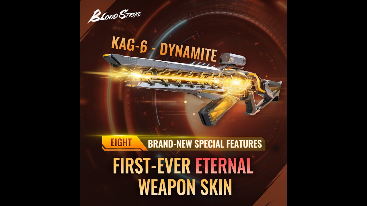 Bloodstrike weapon showcase KAG-6 - Dynamite - YouTube