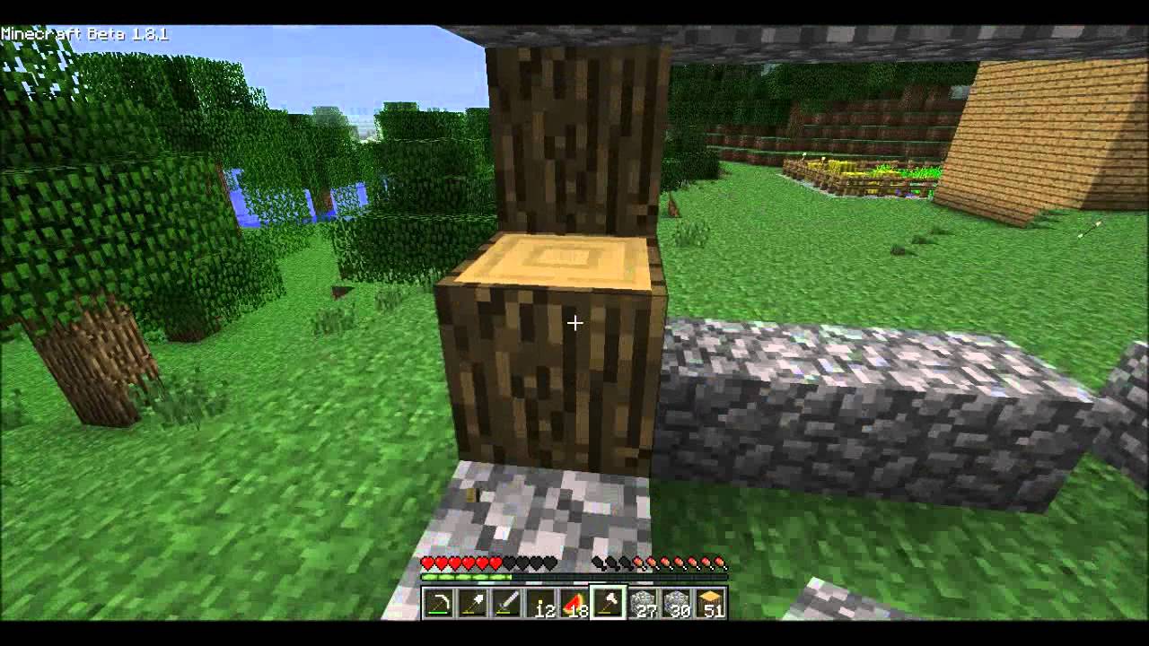 Minecraft Lets Play - Episode 65 "building a house" - YouTube