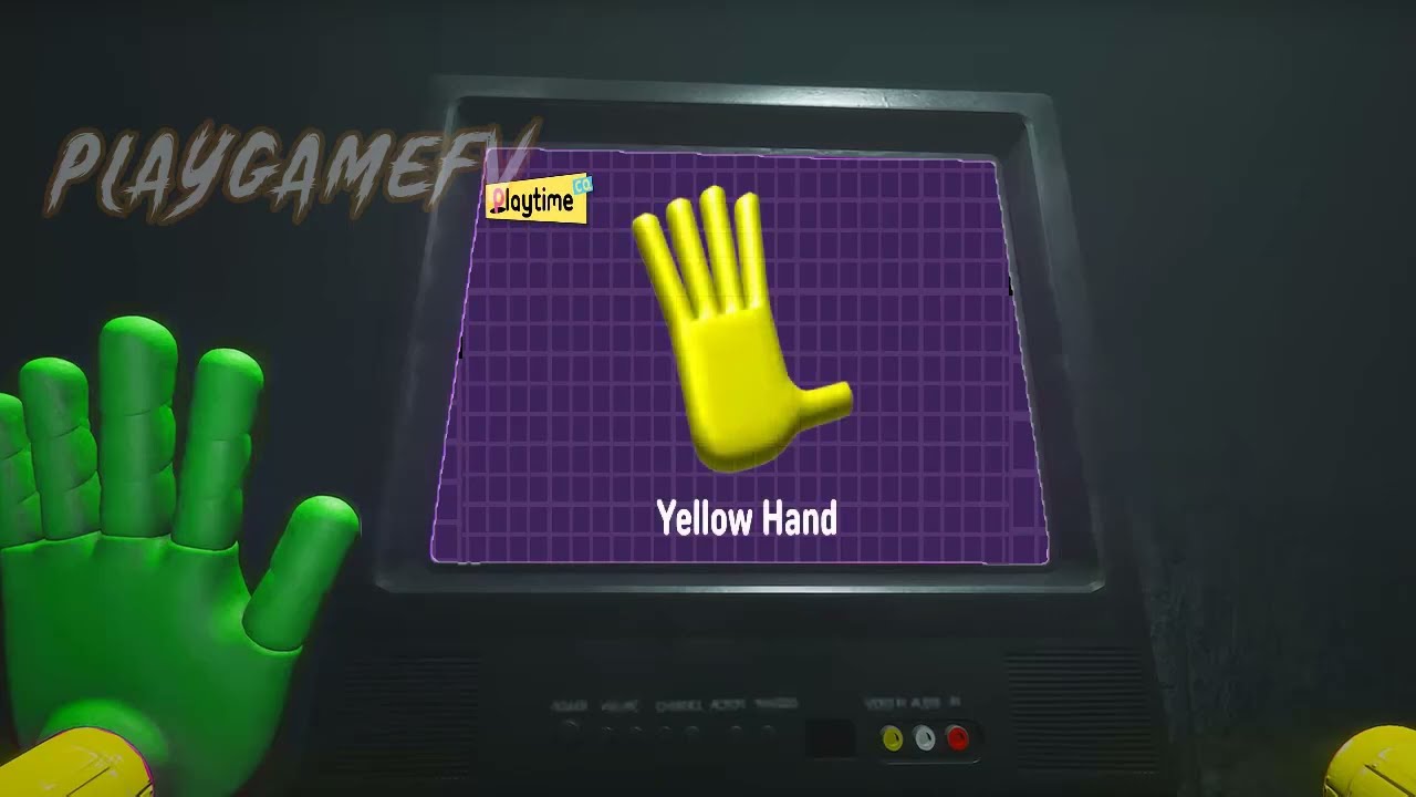 Poppy Playtime Chapter 3 Yellow Hand (Cassette) - YouTube