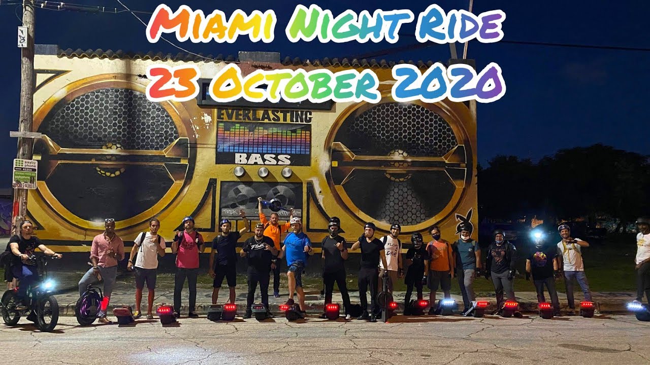 23 October 2020 - Miami Night Ride - YouTube