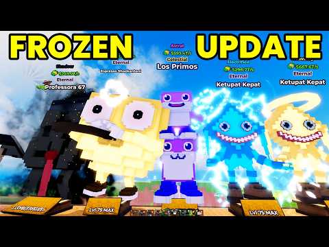 Frozen Update & 100x Luck Got Me Astral Los Primos In Kick A Lucky Block Roblox
