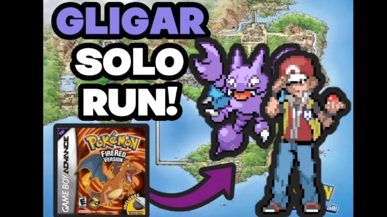How QUICKLY can you BEAT Pokèmon Fire Red with JUST a GLIGAR? (Gen 3 ...