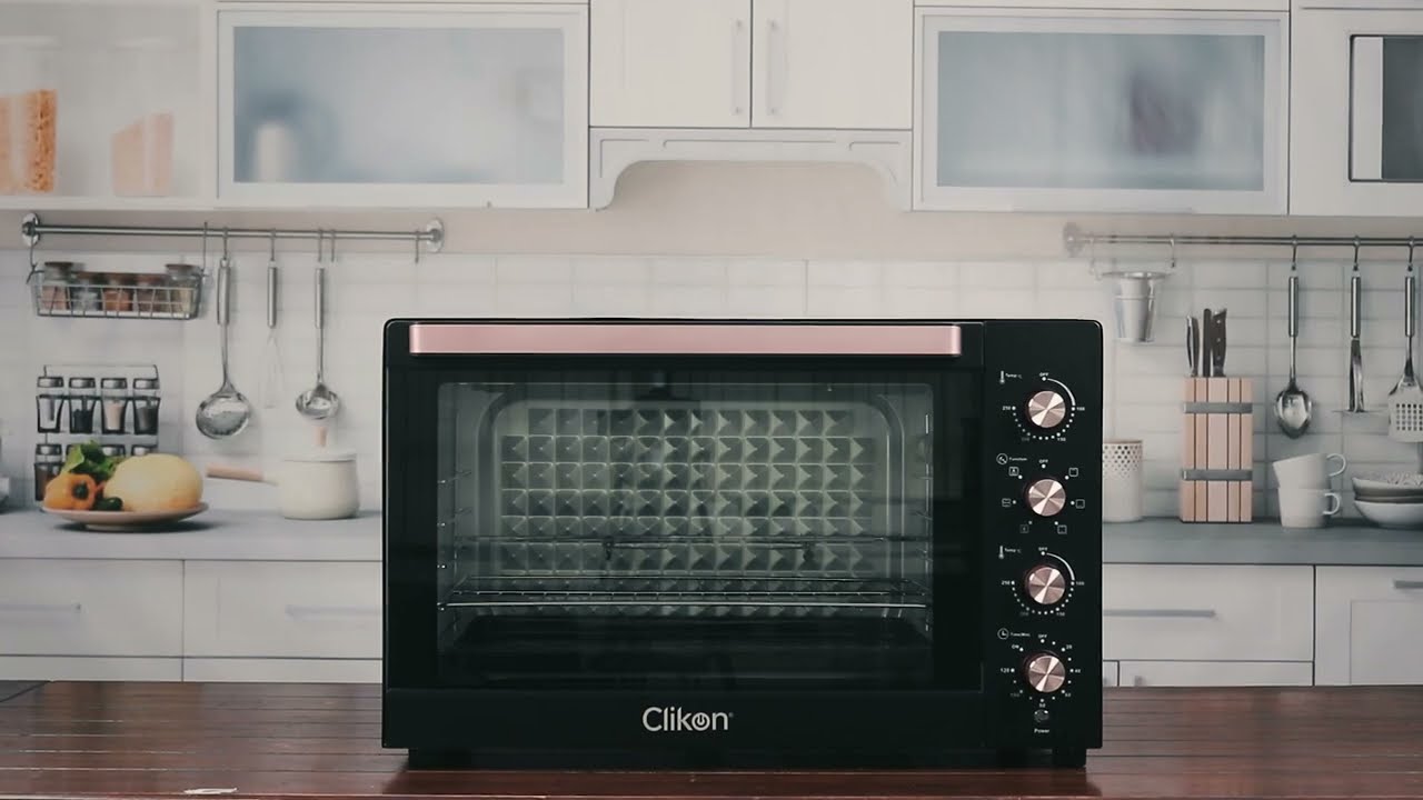 Clikon 100L Toaster Oven - YouTube