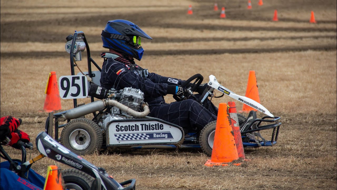 Christchurch Grass Kart Championship 2024 #4 - YouTube