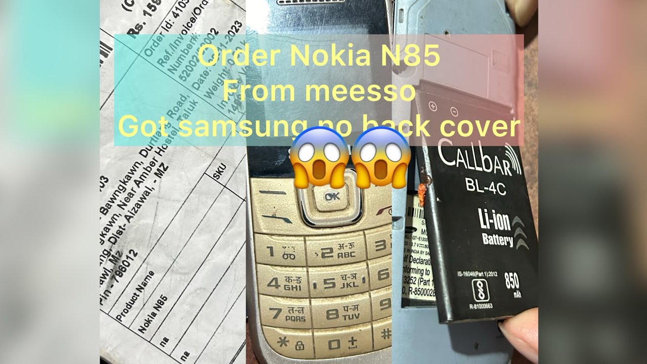 Ordering NOKIA N85 From MESSHO what Could go Wrong🧐😱😱 - YouTube
