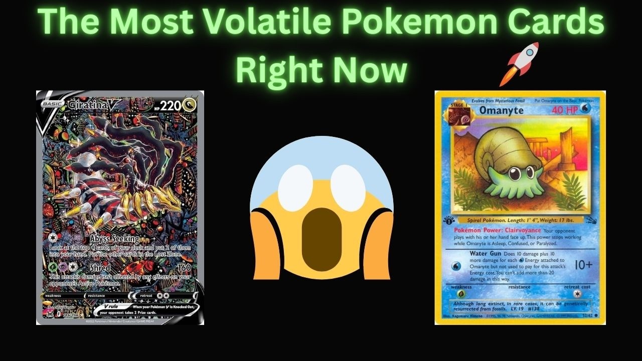 The Most Volatile Pokemon Cards Right Now - YouTube