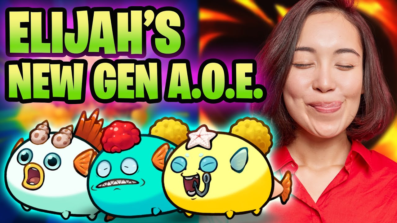 ELIJAH'S NEW AQUA A.O.E BUILD | LEADERBOARDS | AXIE INFINITY ORIGINS ...