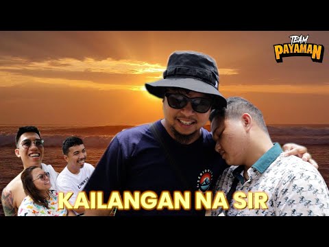 pang-uwi ko lang sir