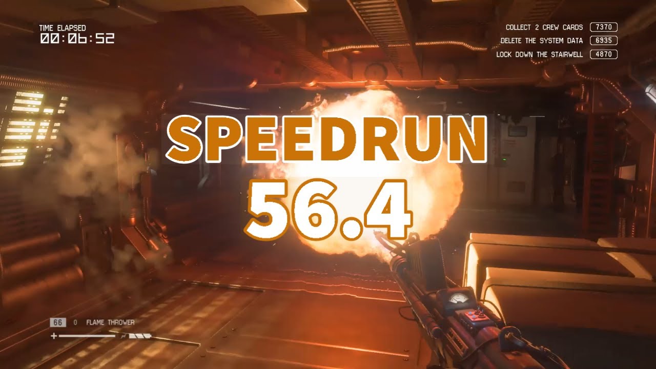 Alien Isolation Survivor Mode Speedrun - YouTube