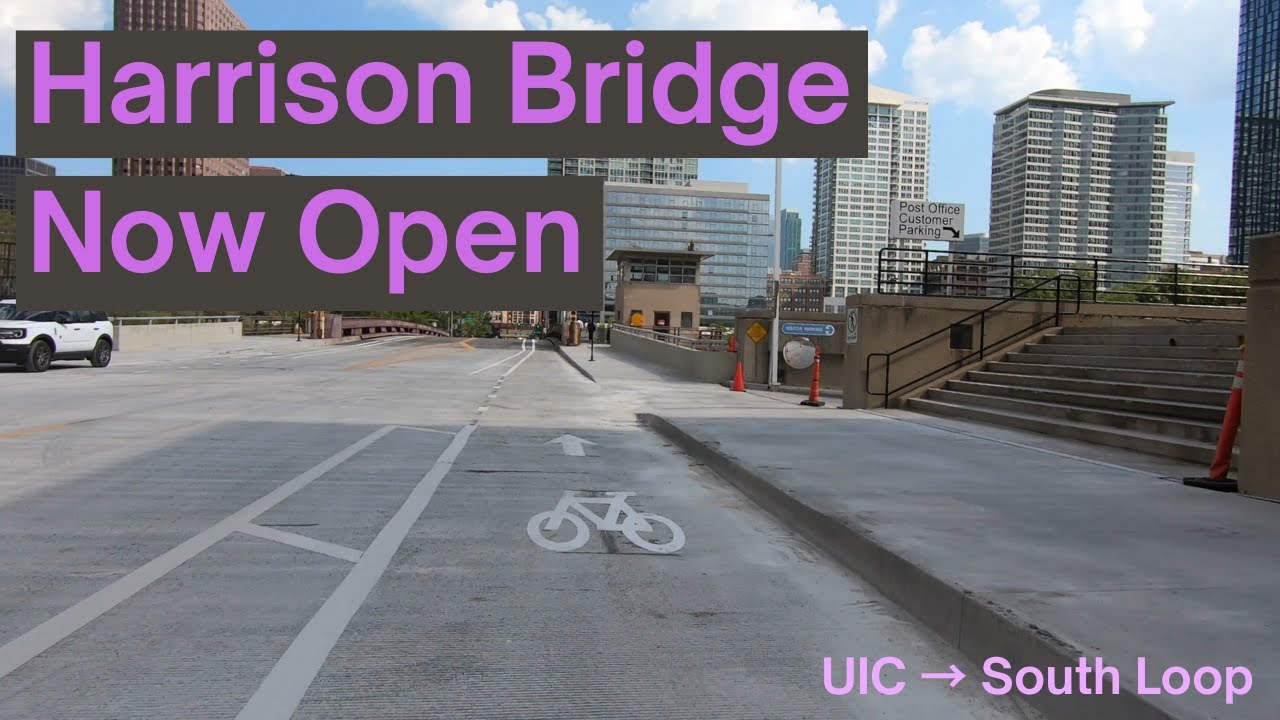 Ride the Newly-Opened Harrison Bridge - YouTube
