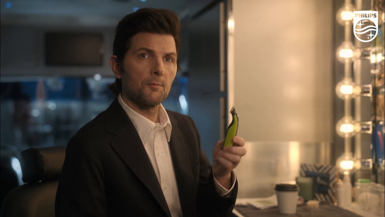 Shave and groom like Adam Scott with Philips Norelco - YouTube