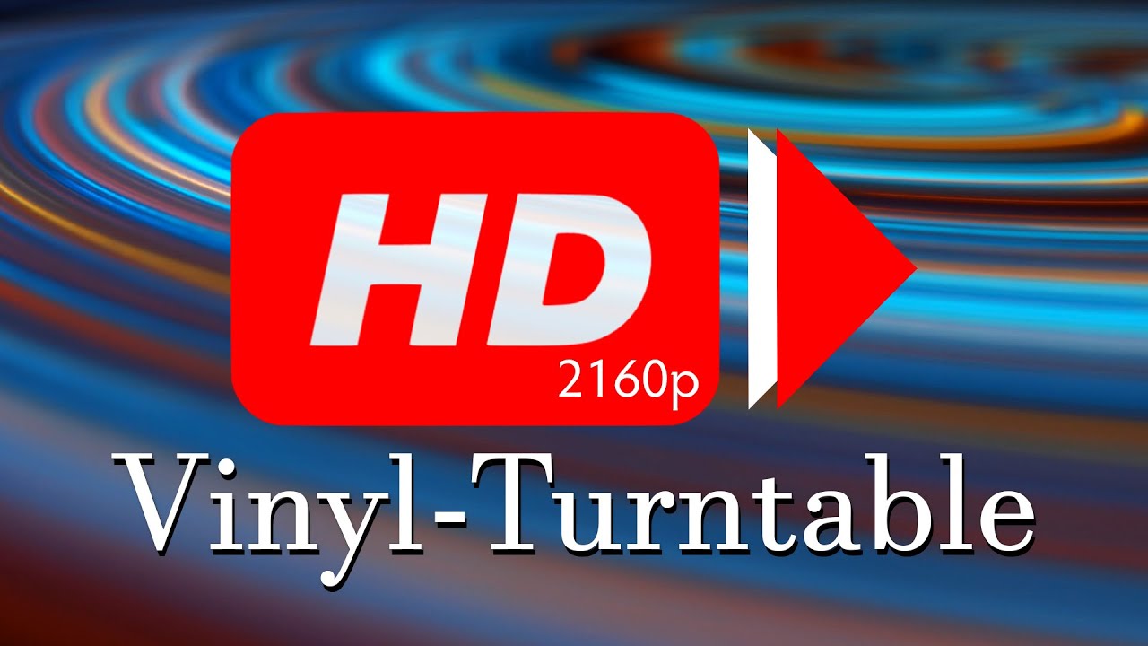 40 Minutes 4K Ultra HD Turntable Screensaver No Sound - YouTube