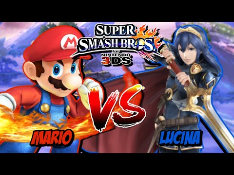 Super Smash Bros. for 3DS (2024) - Online Battles 167 (Mario Vs. Lucina ...