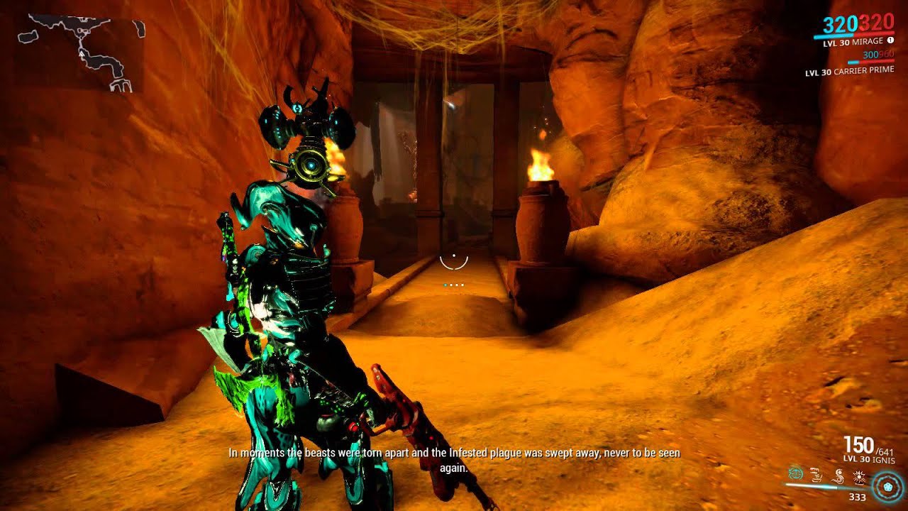 Warframe Sands of Inaros Quest - YouTube