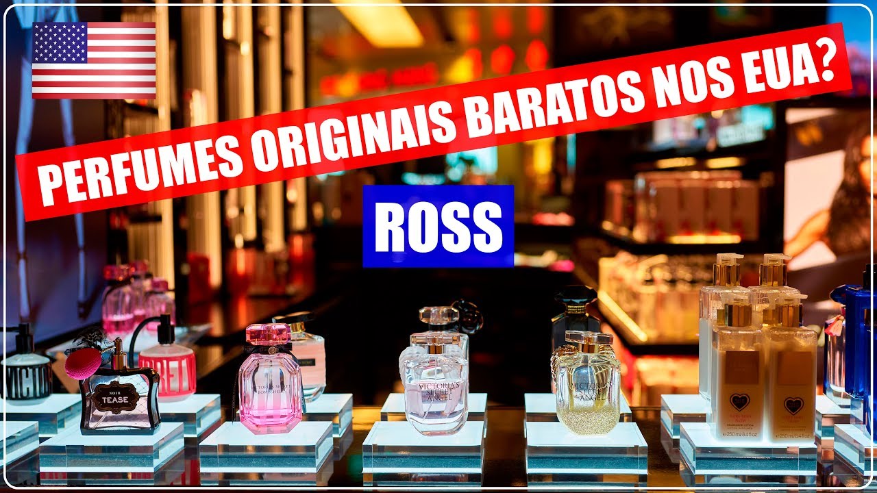 PERFUMES com PREÇOS em ORLANDO nos EUA na ROSS DRESS FOR LESS - YouTube