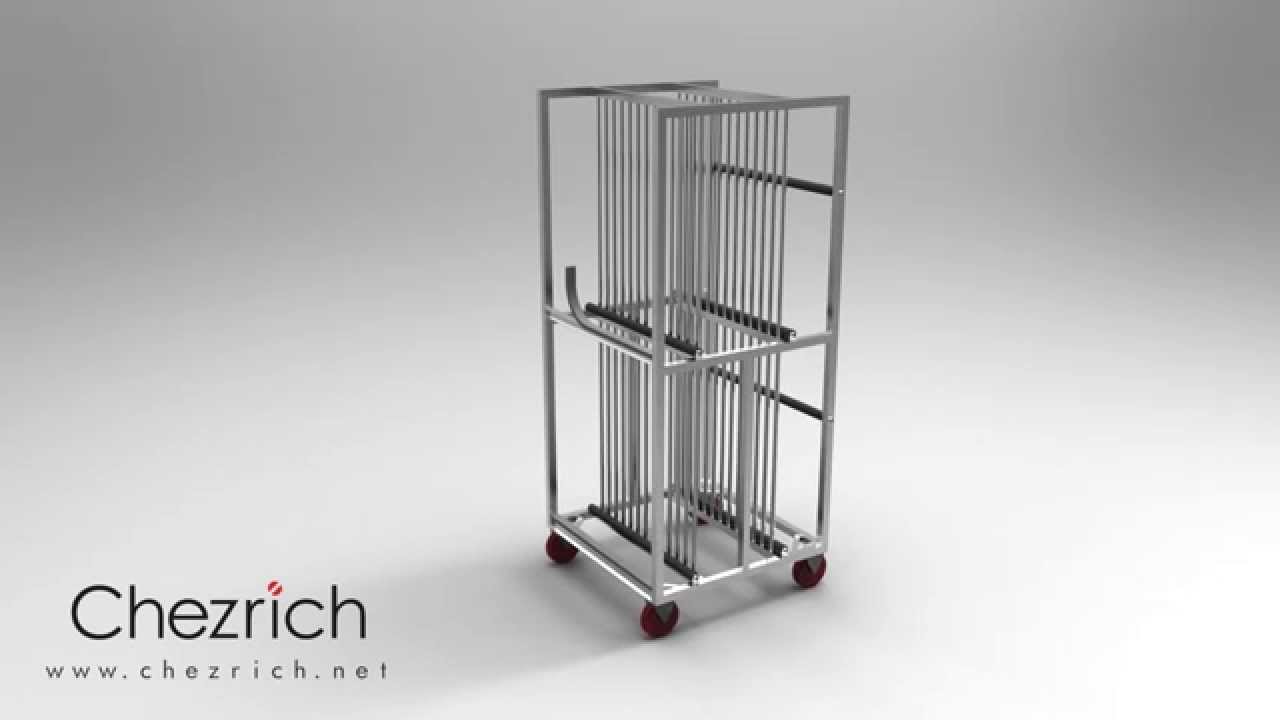 Lazy Susan Table Top Trolley - YouTube