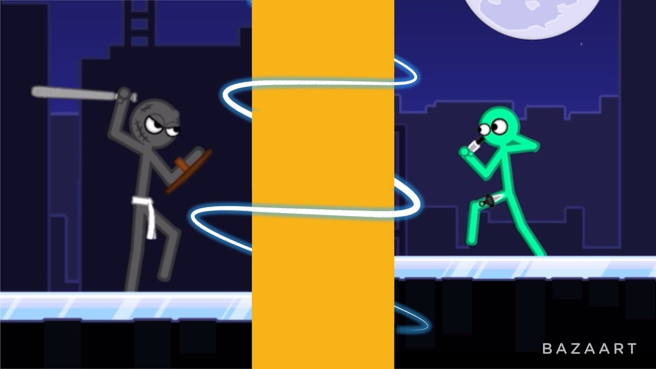 Slap Stick Fighter Classic campaign all City levels - YouTube