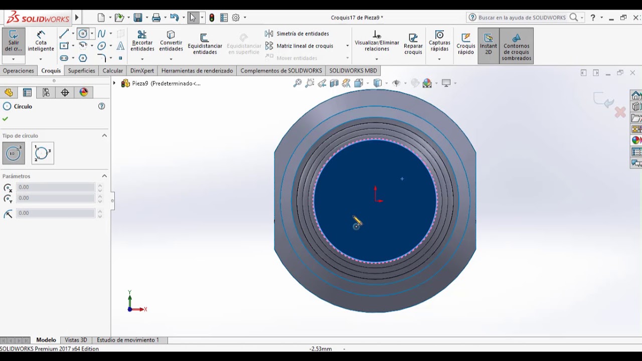 DESARMADOR PLANO - SUPERFICIES - SOLIDWORKS - YouTube
