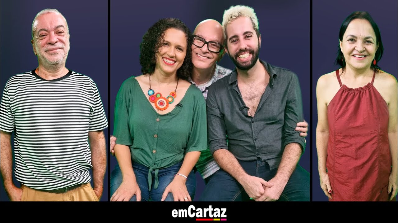 EM CARTAZ COM ROSE GERMANO, ED ANDERSON, CAIO MARINHO E JULIANA ...
