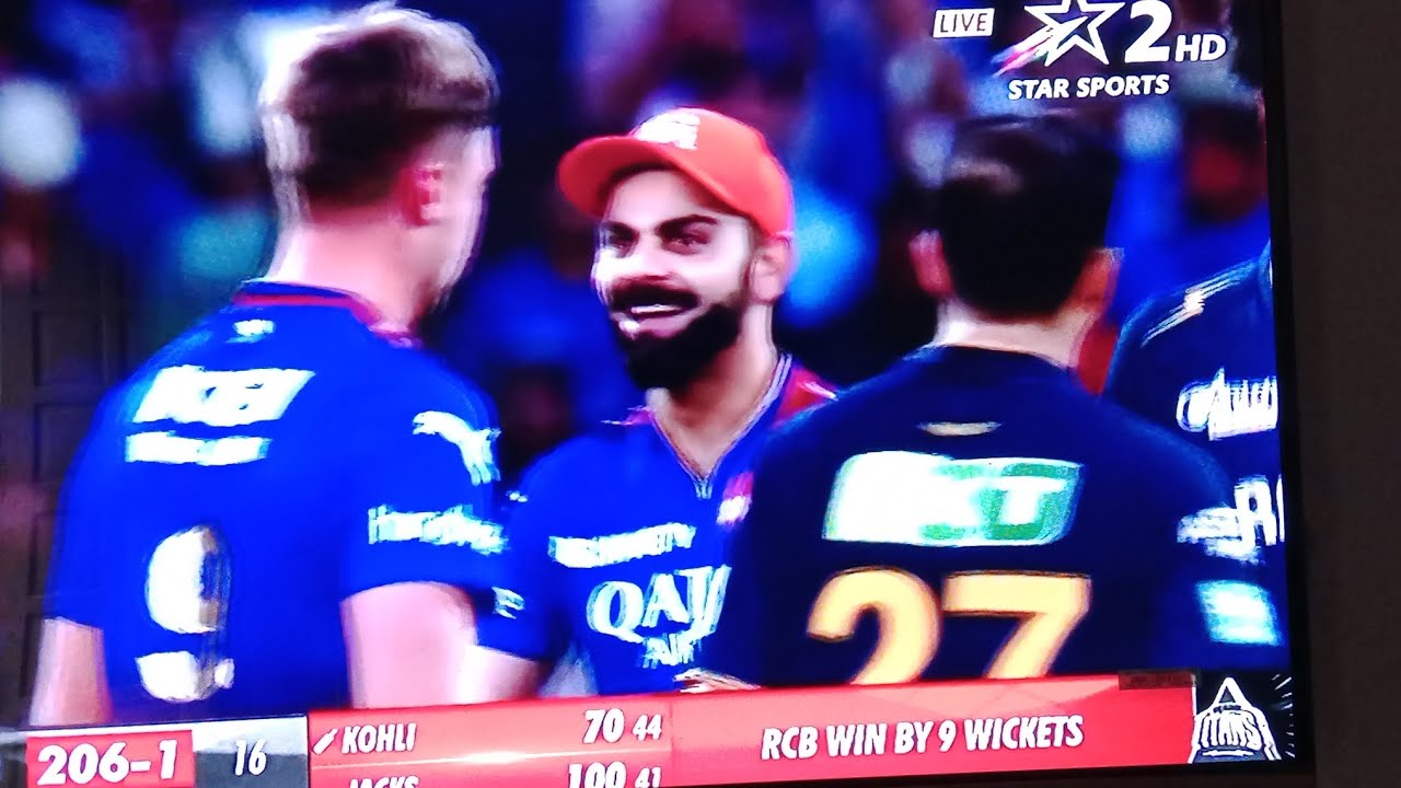 Rcb winning moments vs Gt WhatsApp Status 🥳🔥 l Virat Kohli Celebrations ...