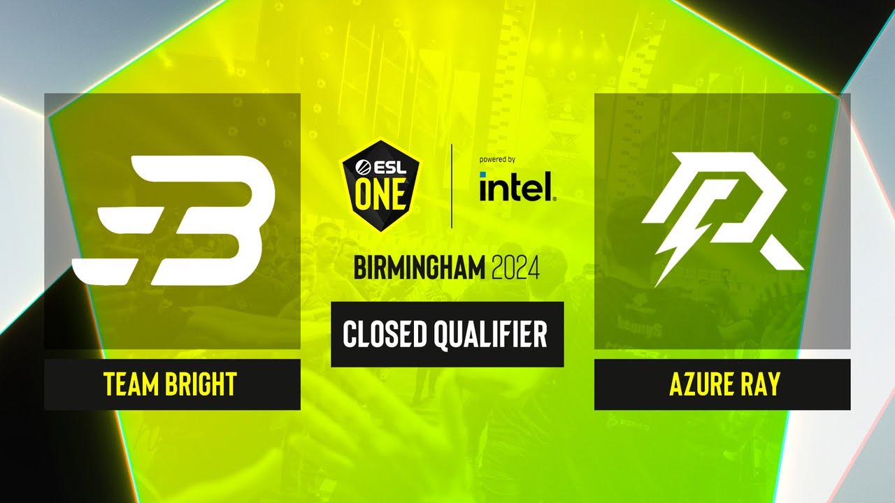 Dota2 - Team Bright vs Azure Ray - Game 3 - ESL One Birmingham 2024 ...