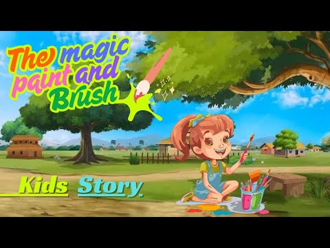 The Magic Paint and Brush: A Adventure Story for Kids Magical Painting ...