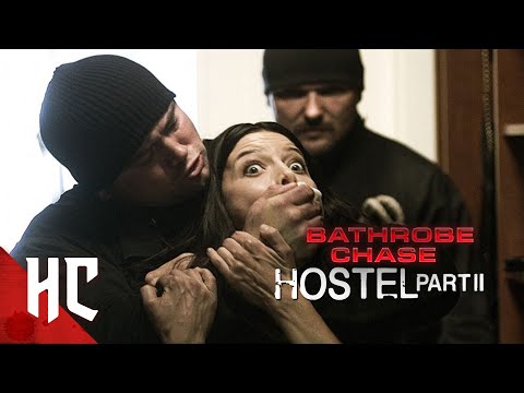 Hostel 2 Clip: Bathrobe Chase Scene | Horror Central