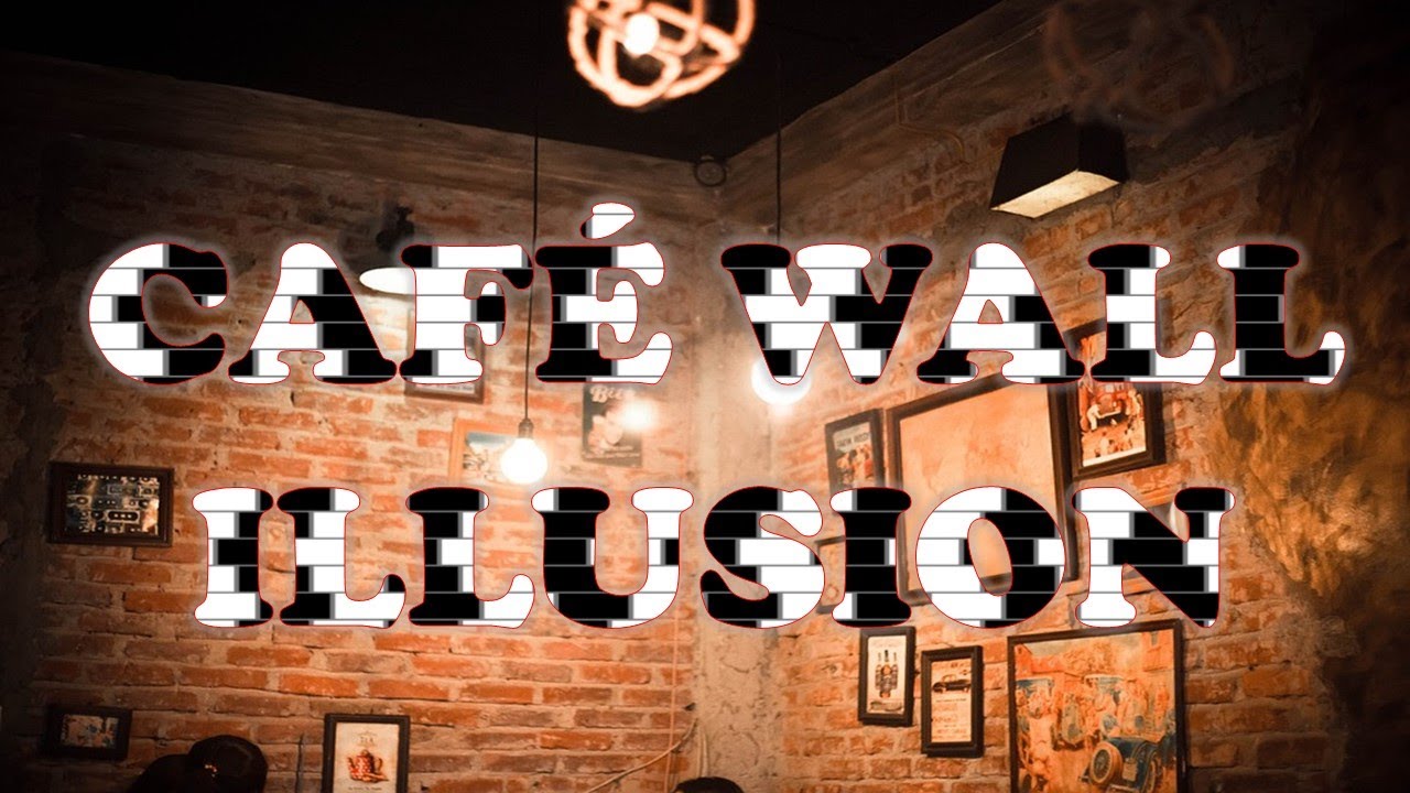 Café Wall illusion /Shifted-Chessboard /Cafe Brain Games /Mind Benders /Geometrical-optical ...