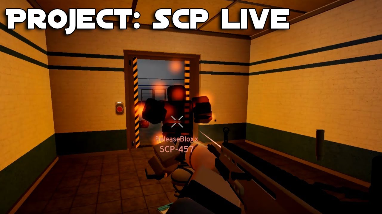 Just some Project: SCP gameplay 🔴LIVE🔴(Roblox) - YouTube