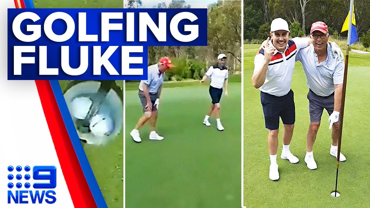 Golfers achieve two holes-in-one at the same hole in Melbourne | 9 News ...