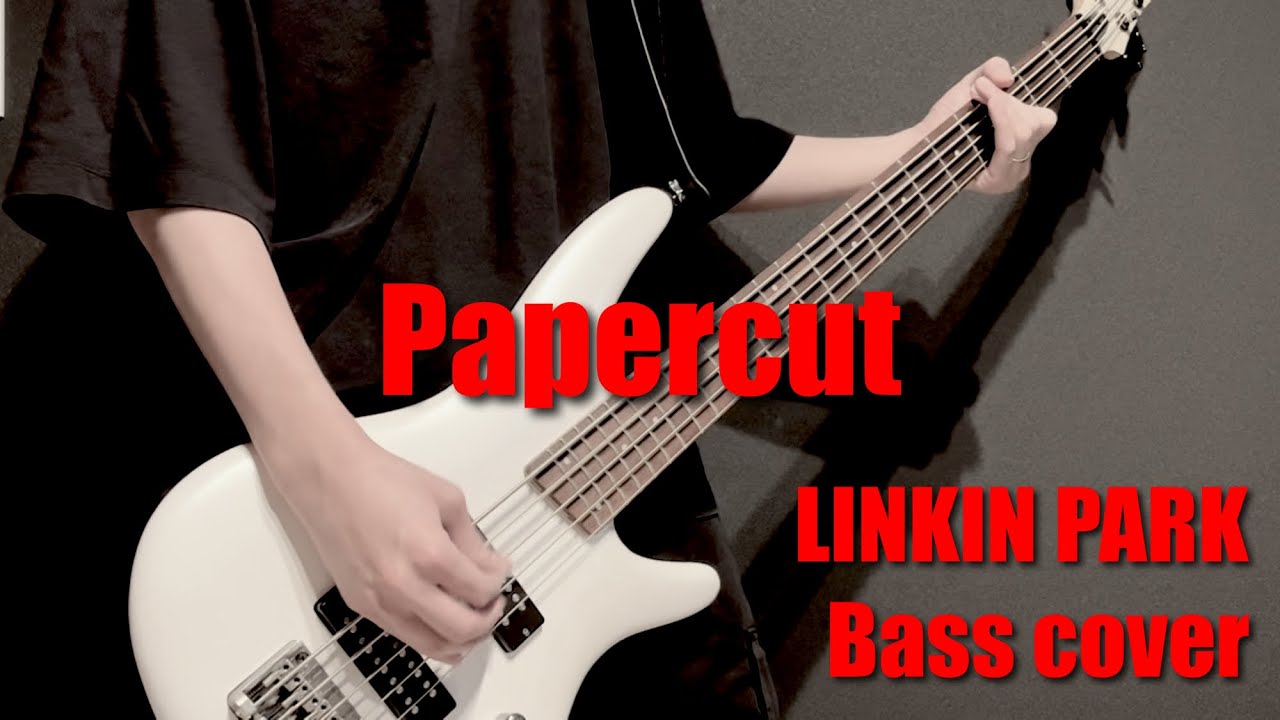 LINKIN PARK Papercut Bass cover - YouTube