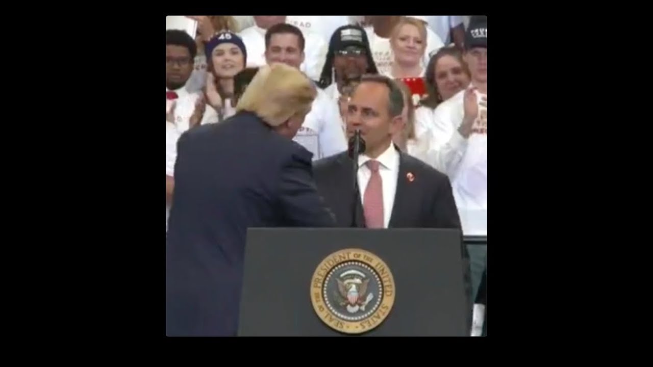 President Trump Campaigns for Matt Bevin on Election Eve - YouTube