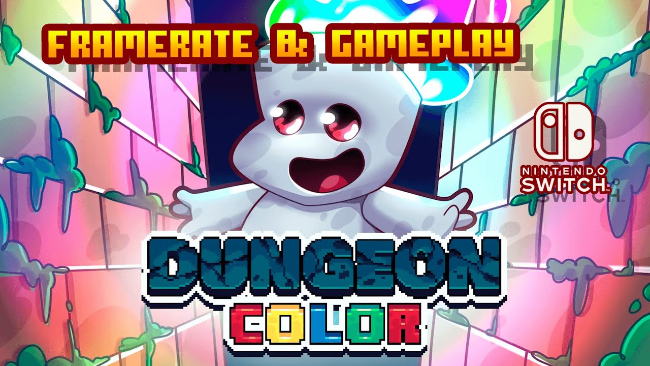 Dungeon Color - (Nintendo Switch) - Framerate & Gameplay - YouTube