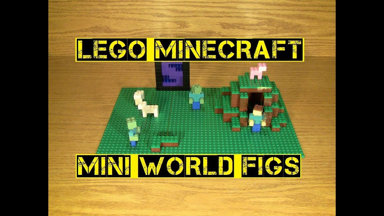 LEGO Minecraft Mini World Figs - YouTube