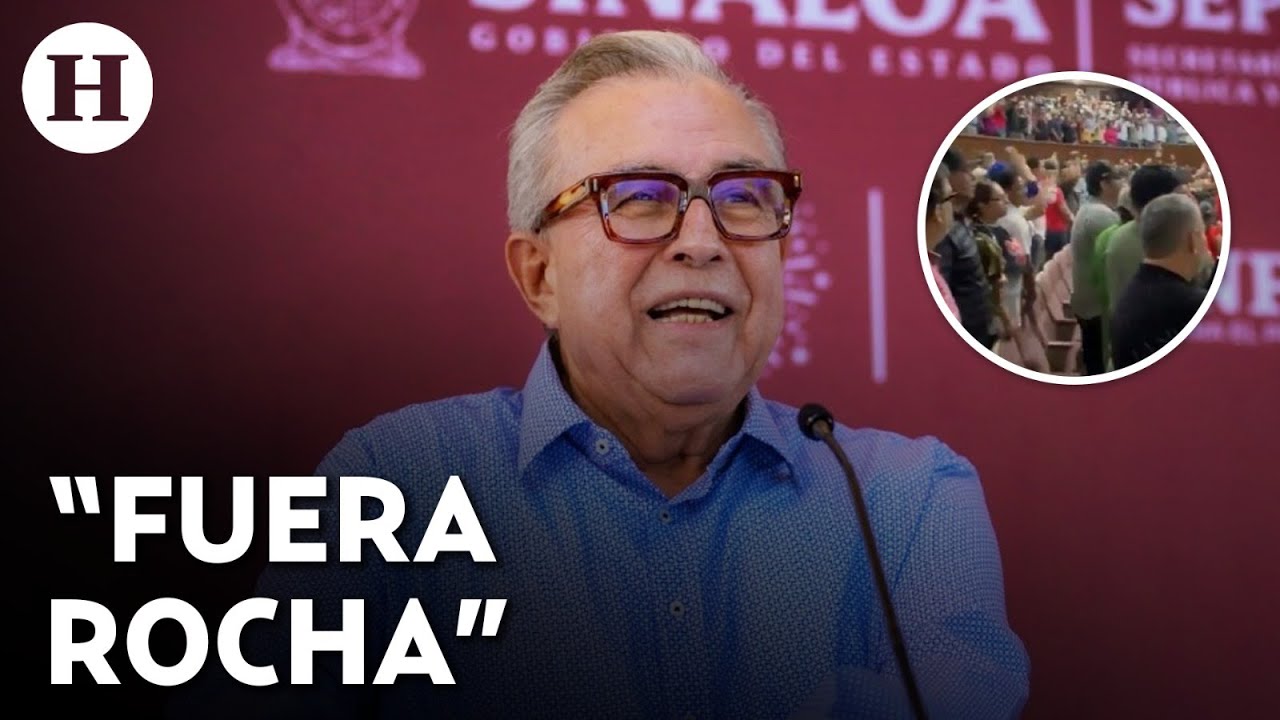 El gobernador Rubén Rocha Moya es abucheado por universitarios en el ...