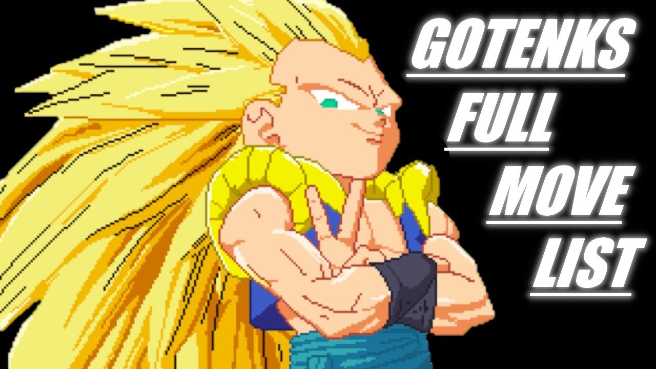 Gotenks FULL Move List | Hyper Dragon Ball Z - YouTube
