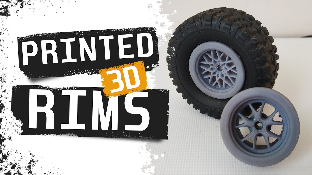 WPL-C Chassis Gets a POWERFUL Upgrade with Custom 3D Printed RC Wheels ...