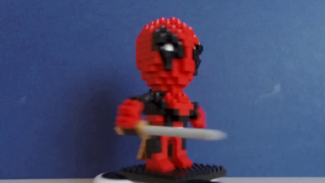 Deadpool Super Hero Mini Series Building Block 3D Puzzle (230 pcs ...