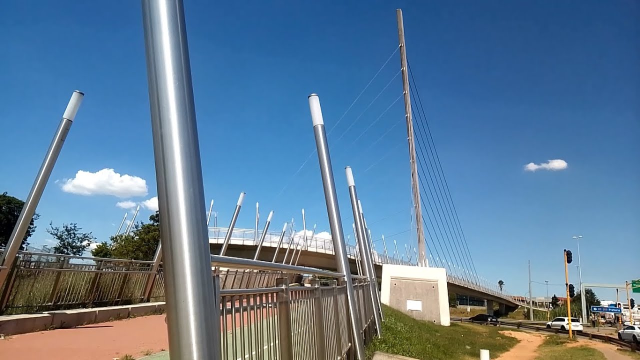 South Africa Today On 28 February 2023, Grayston Drive Bridge Beautiful ...