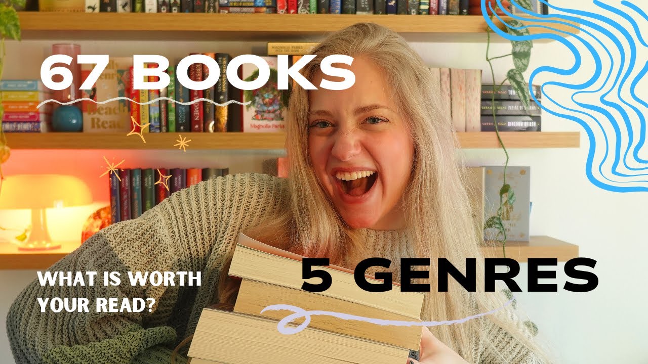 67 books, 32k pages, 5 genres - what is worth your read?! - YouTube