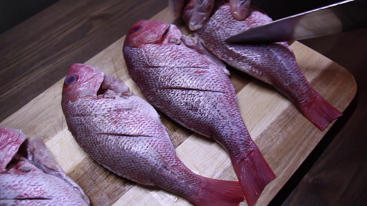 Caribbean Red Snapper Fish Stuffed With Callaloo | JAMAICAN STYLE - YouTube