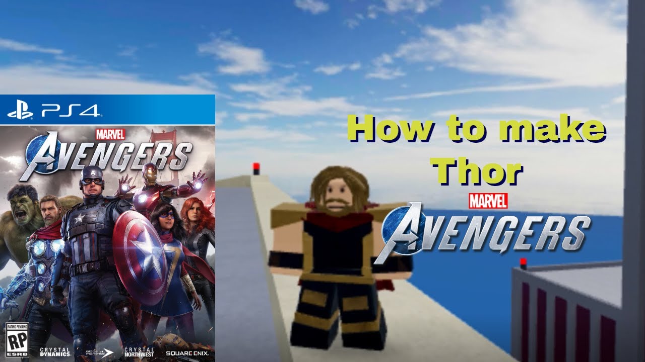 Roblox Superhero Life 2 - How to make Thor (Marvel's Avengers) - YouTube
