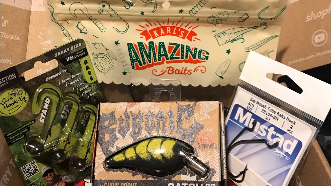 MTB mystery tackle box unboxing for December 2019 (bass box) - YouTube